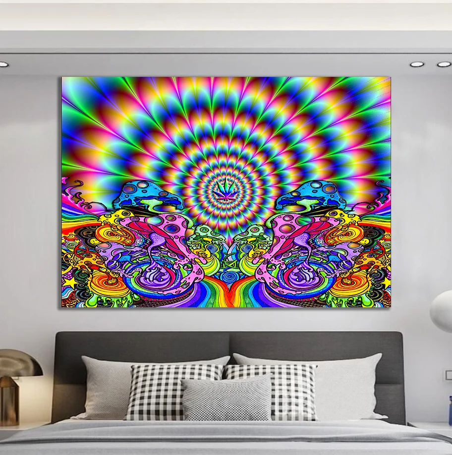 psychedelic-tapestries-room-decor-hippie-witchcraft-boho-home-decor ...