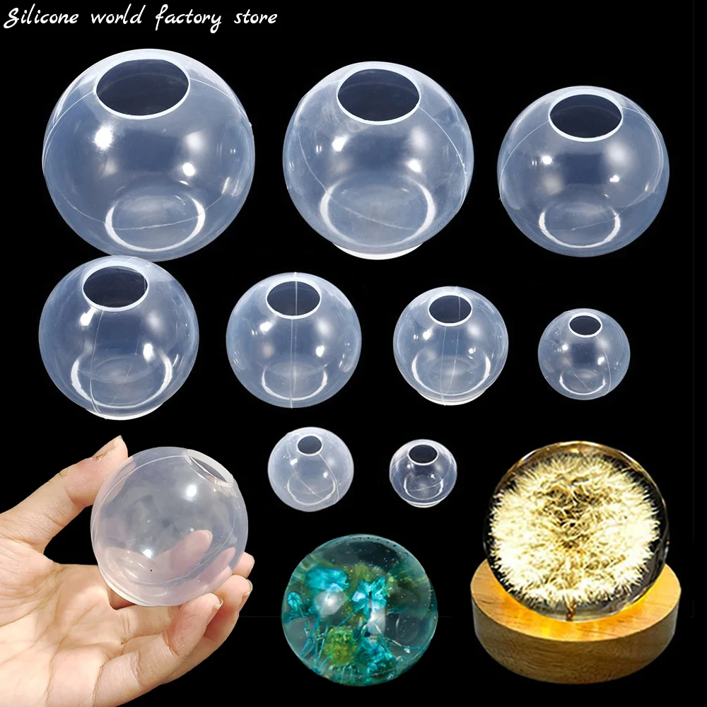 Silicone-world-High-permeability-Sphere-Handmade-Epoxy-Silicone-Mold-3D ...