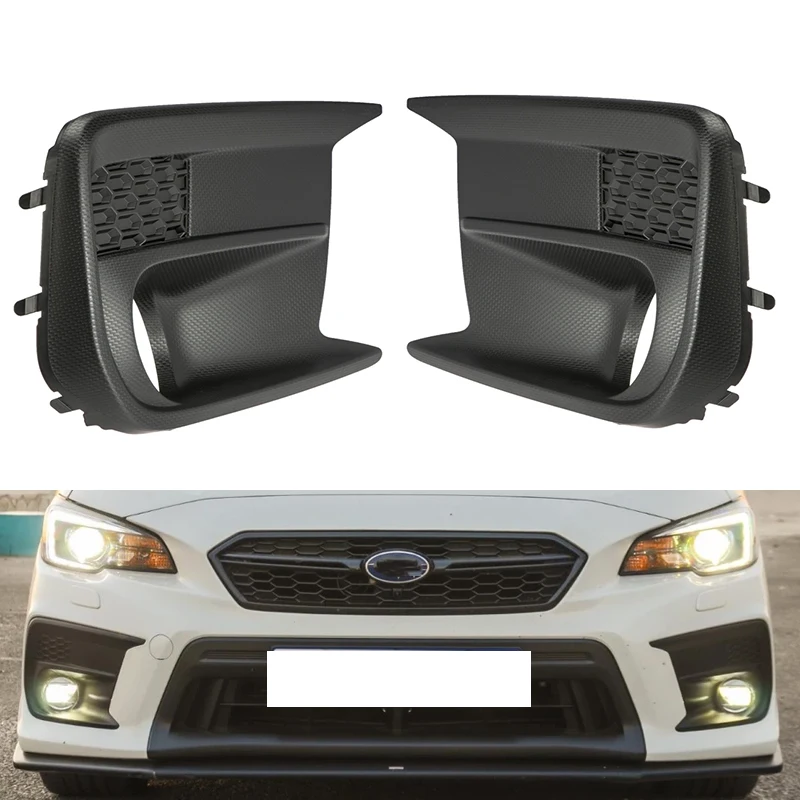 For Subaru WRX 2018-2020 Front Fog Lamp Front Bumper Fog Lamp Frame ...