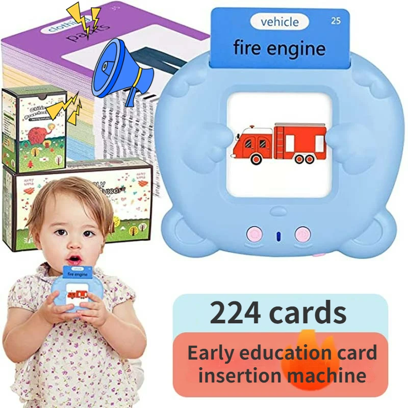 Education Toys Sight Words Games Talking Flash Cards Learning English ...