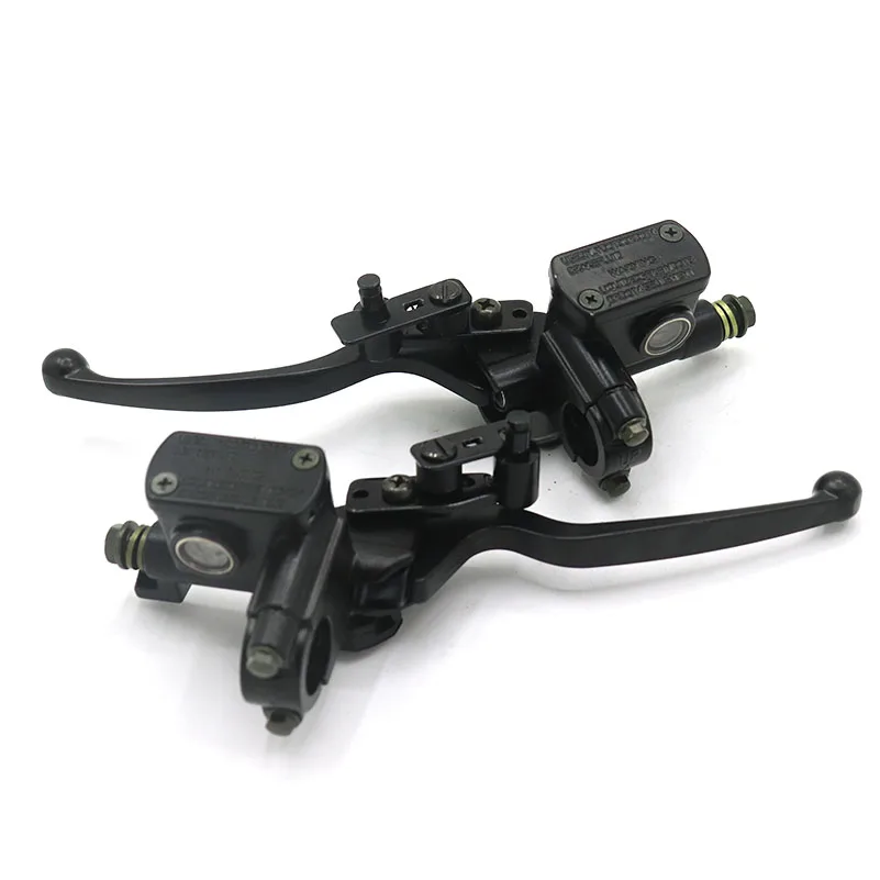 Motorcycle-Cylinder-Hydraulic-Brake-Lever-Clutch-Lever-Pump-Left-Right ...