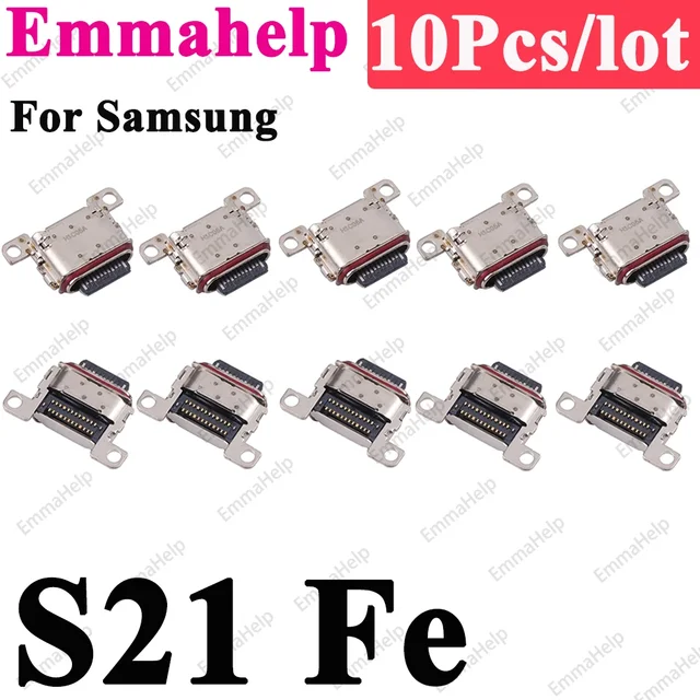 10pcs USB Charging Port Connector For Samsung S21 S22 S10 S20 Plus S23 ...