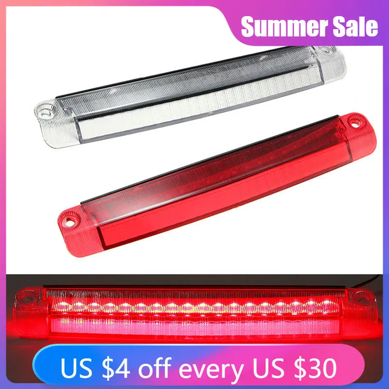12v 18 Led Car Rear Tail Third Brake Stop Light Car Reversing Lights High Mount Stop Light Rear ...