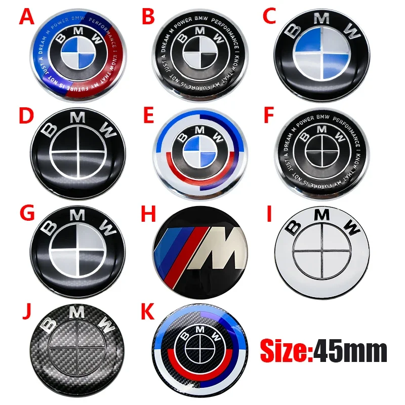 Car Logo Steering Wheel Decoration Badge Sticker Emblem Accessories For ...