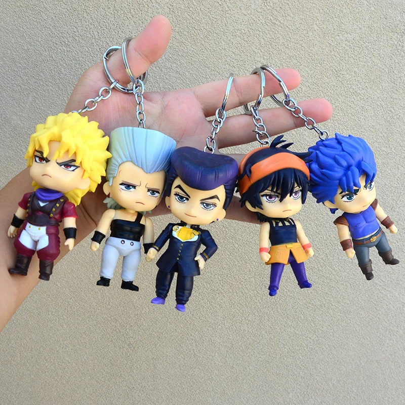 JoJos-Bizarre-Adventure-Figure-Keychain-Random-1PC-Jojo-Dio-Polnareff ...