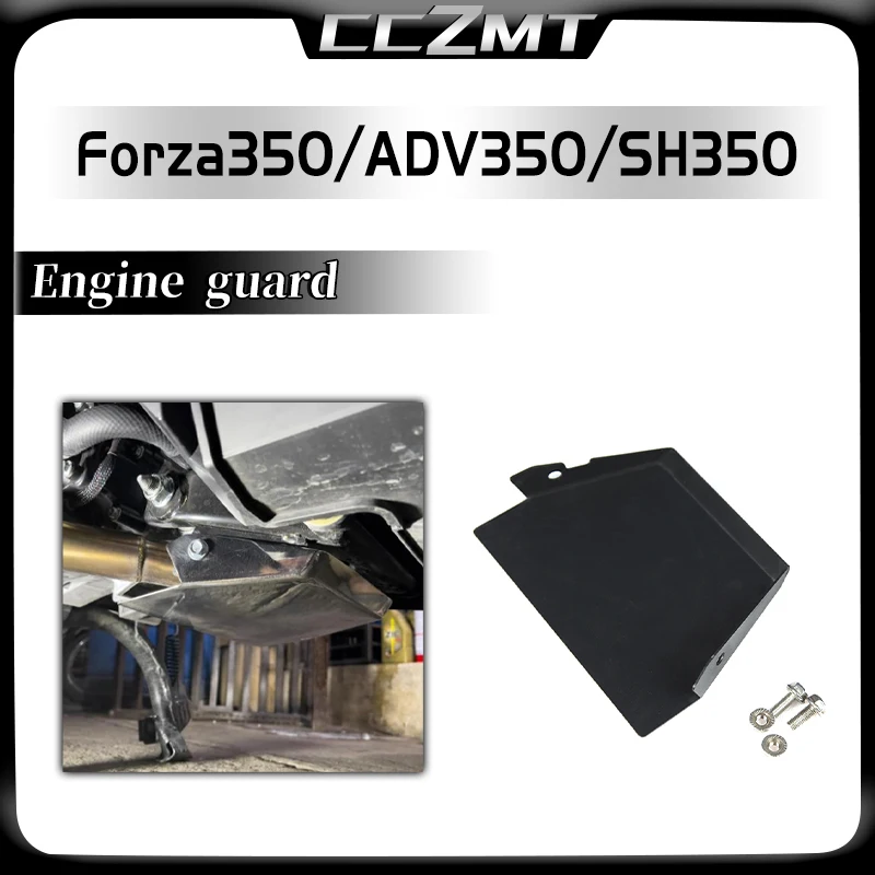 For FORZA 350 NSS 350 ADV350 SH350 Motorcycle Under Engine Cover Skid ...