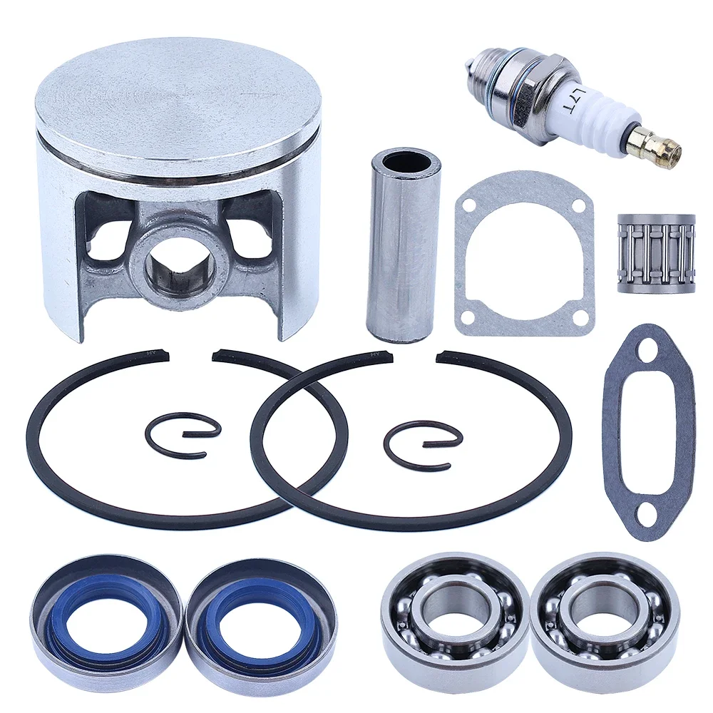 50mm 52mm Piston Set For Husqvarna 268 272 XP K 272K EPA Chainsaw Ball ...