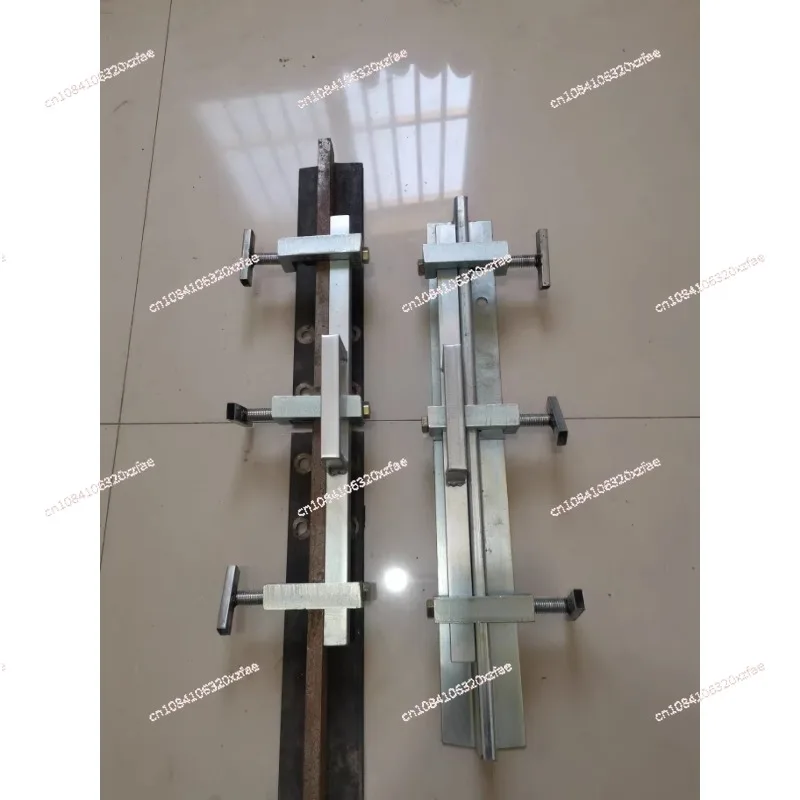Elevator guide rail straightening tooling Keep the guide rail vertical ...