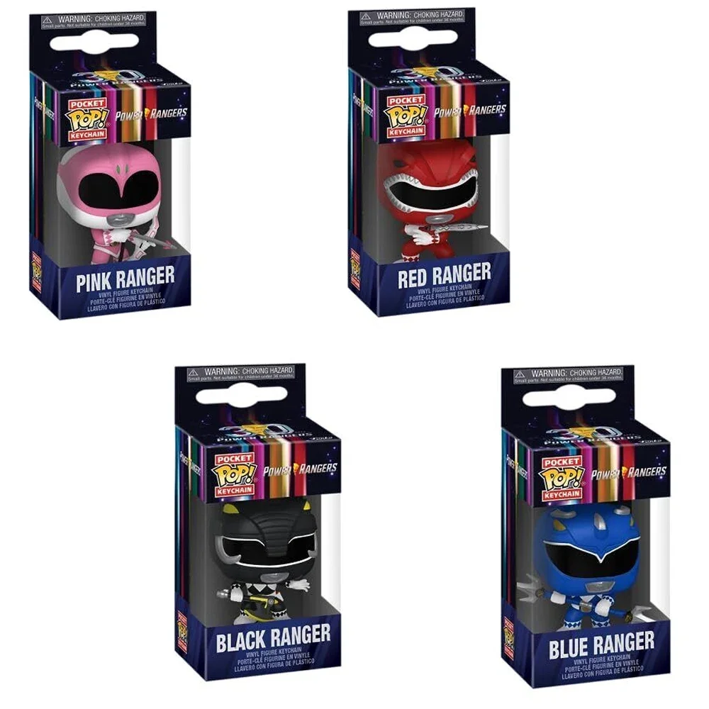 Funko-POP-Llavero-Kpop-POWER-RANGERS-dibujos-animados-rojo-negro ...