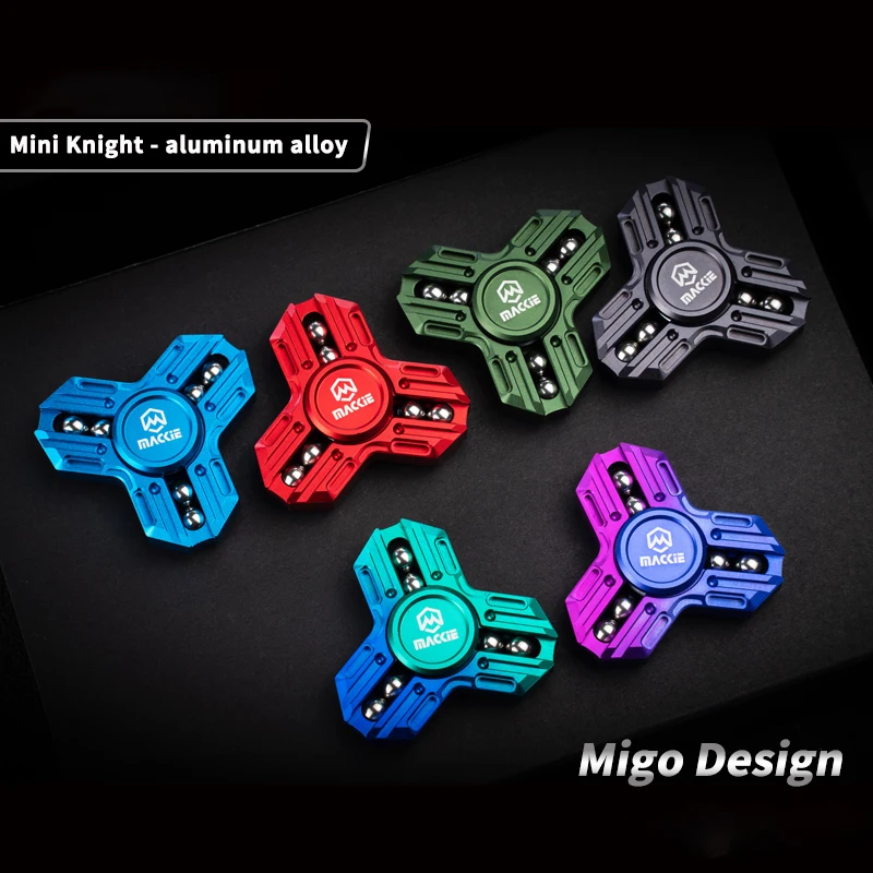 MACKIE-Knight-Mini-Fidget-Spinner-Adult-Aviation-Aluminum-Alloy-EDC ...