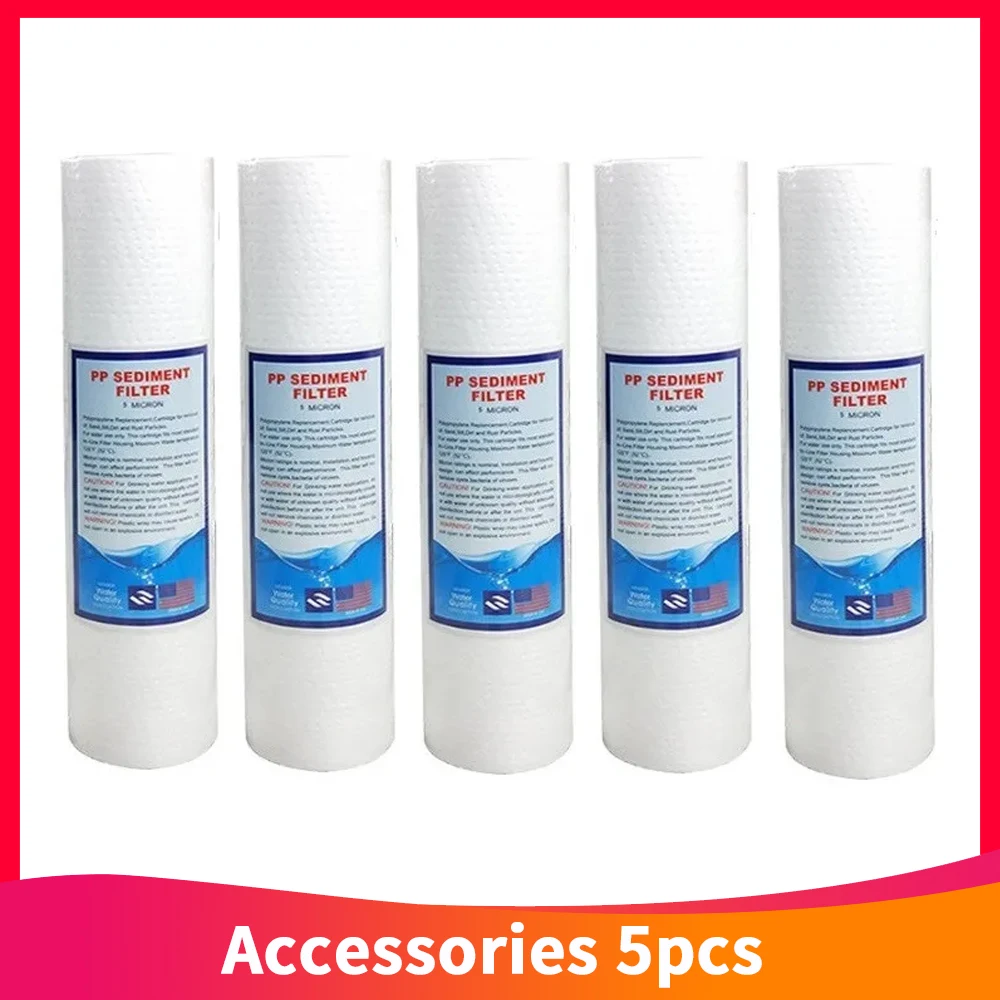5Pcs-lot-Replacement-Water-Sediment-Filters-1-Micron-2-5-x-10 ...
