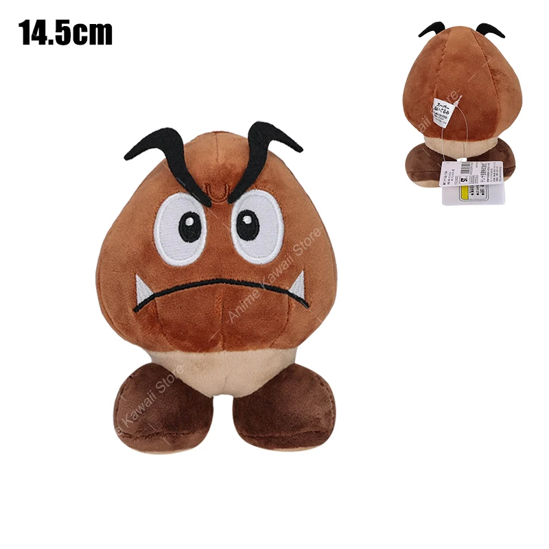 35 Styles Super Bros Plush Princess Peach Goomba Toad Koopa Fire Flower ...