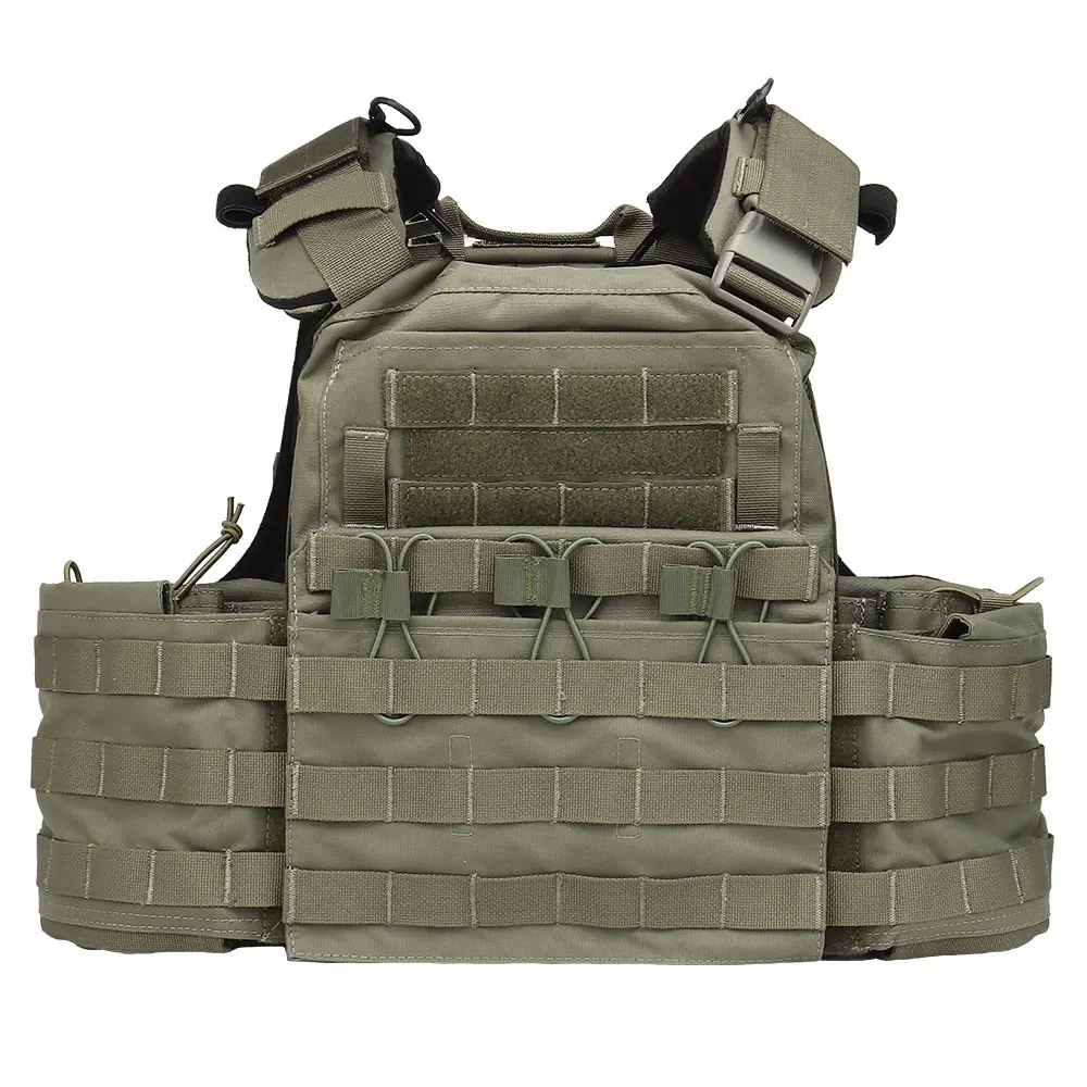 Airsoft CPC Tactical Vest Cage Plate Carrier Magazine Pouch Quick ...