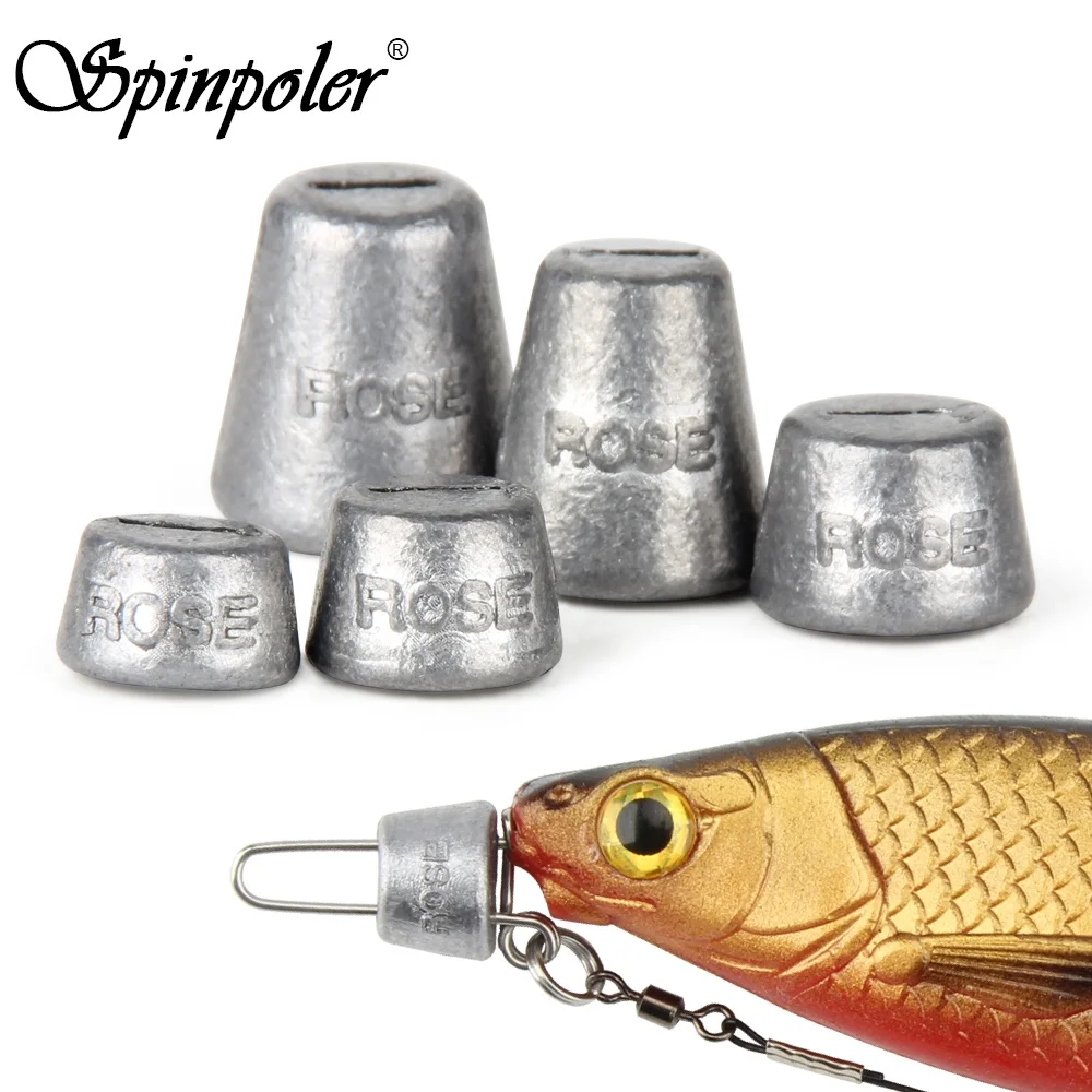 Spinpoler – système de vis multi-profondeur, poids plomb 5g 7g 10g 15g ...