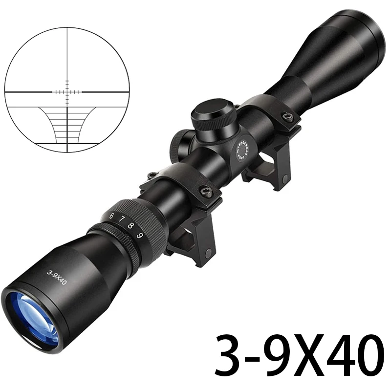 3-9x40-Rifle-Scope-Mesh-Crosshair-Reticle-Telescopic-Sights-for-Hunting ...