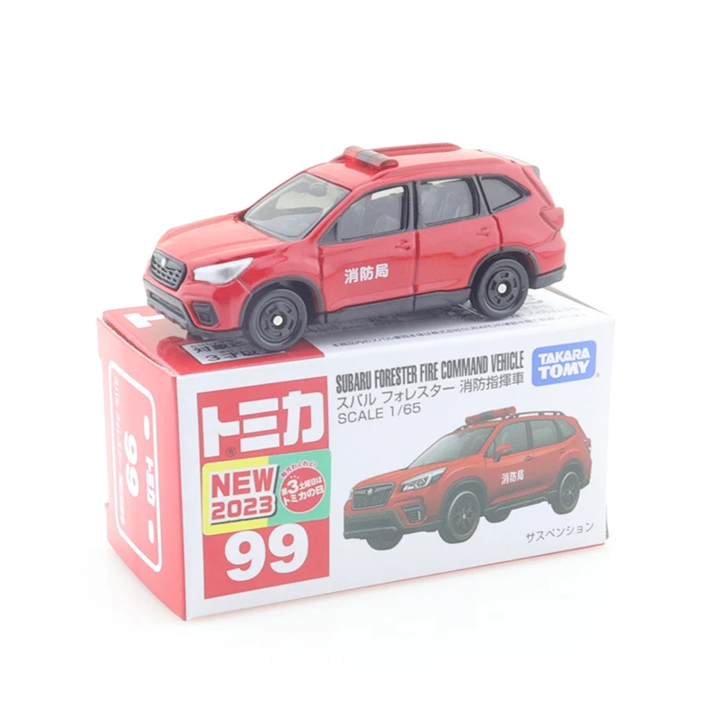 Takara-Tomy-Tomica-No-99-Subaru-Forester-Fire-Command-Vehicle-Cars-1-65 ...