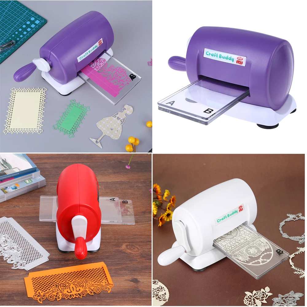 Plastic Dies Cutting Embossing Machine Portable Diy Manual Die Cutting ...