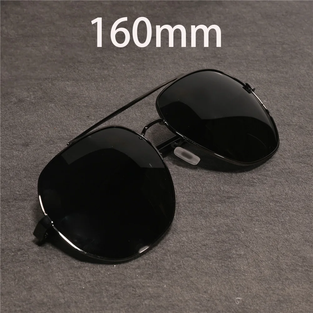 Vazrobe 160mm Oversized Polarized Sunglasses Male Women Black Sun ...