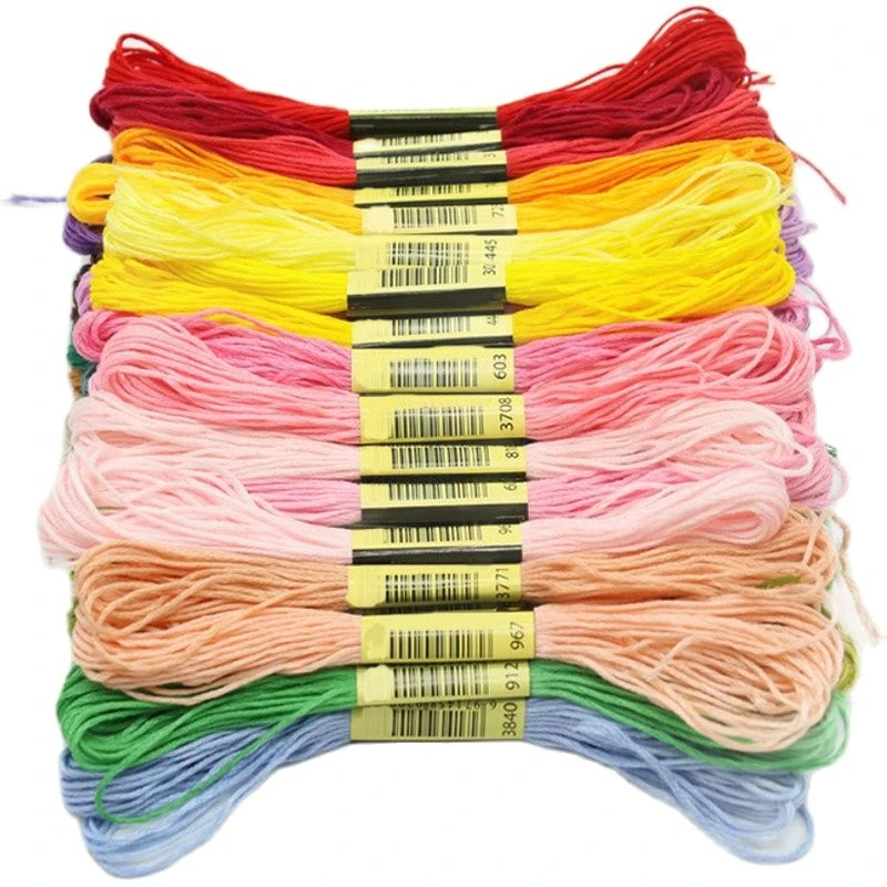 Flying Threads Custom Embroidery | Embroidery Thread Cross Piece - 10 ...