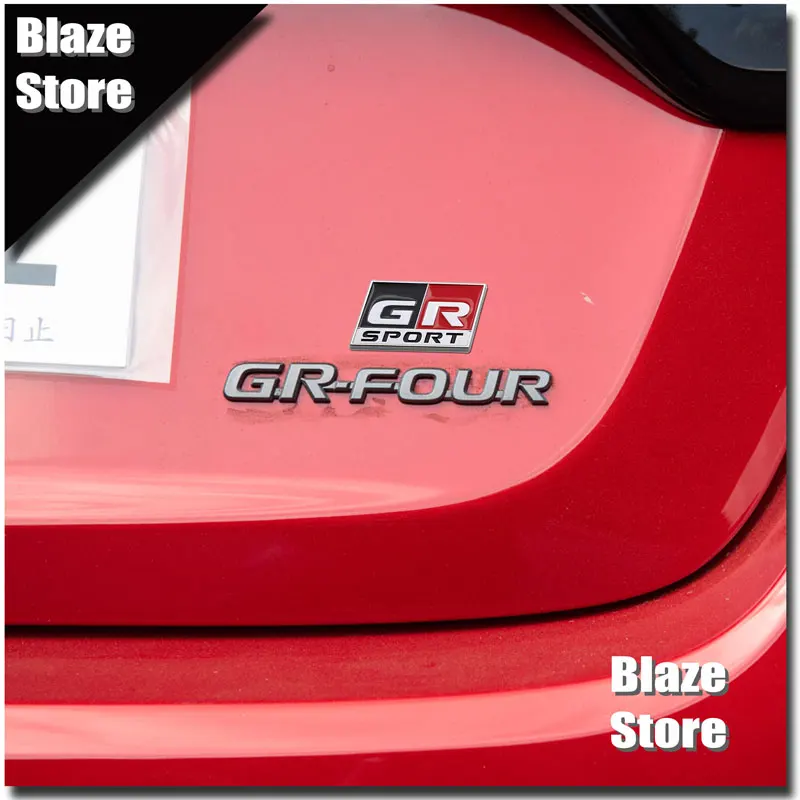 GR Sport Decal For Toyota Vehicles Toyota GR Logo Emblem Badge Sticker ...