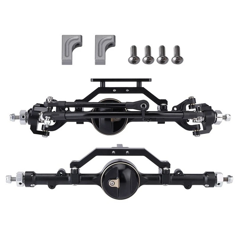 New-CNC-Metal-D90-Front-And-Rear-Axle-For-1-10-RC-Crawler-RC4WD-D90 ...