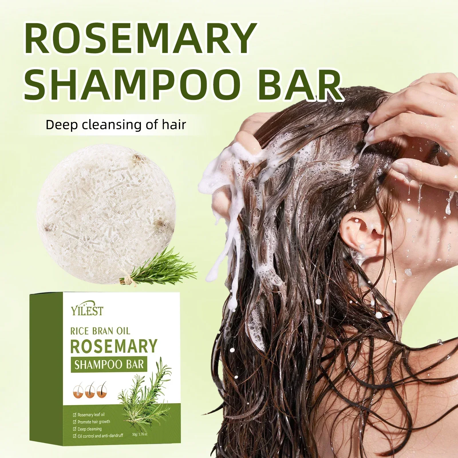 Natural Shampoo Bar Cold Processed Plant Based Soap for Hair Care ...