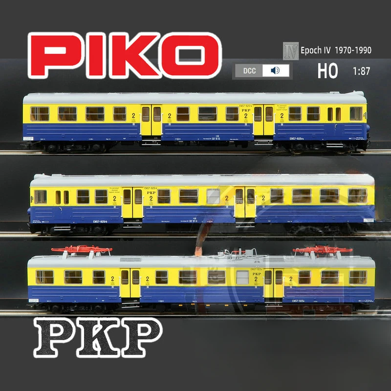 Modelo-de-tren-HO-1-87-PIKO-51452-EN57-efecto-de-sonido-Digital ...