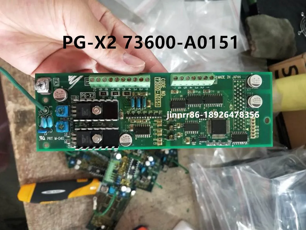 Original disassembly of PG card of frequency converter PG-X2 73600-A0153 PG-X2 73600-A0152 PG-X2 ...