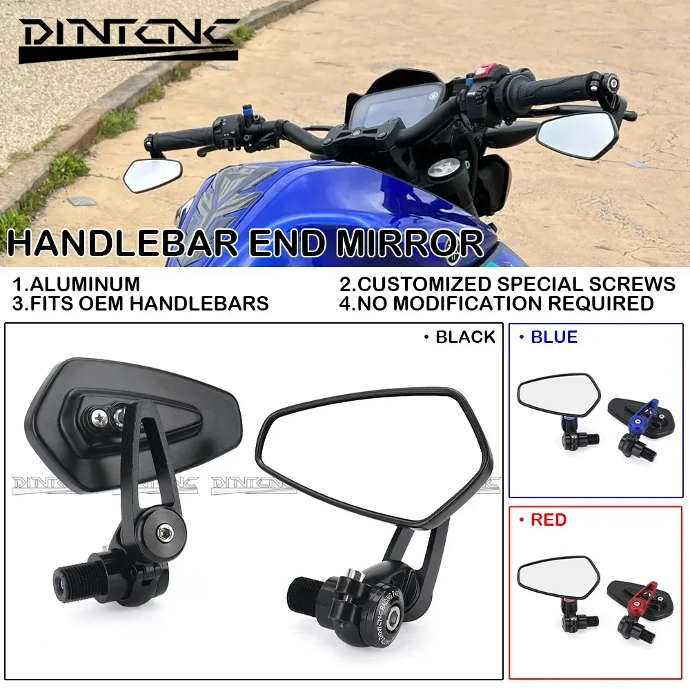 Handlebar End Mirror For YAMAHA MT07 MT09 MT10 SP XSR 700 900 Left ...