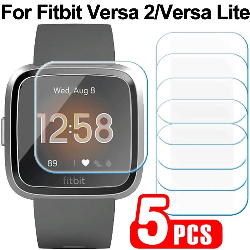 Protecteur-d-cran-pour-Fitbit-Versa-2-Versa-Lite-en-verre-tremp-HD-Film ...