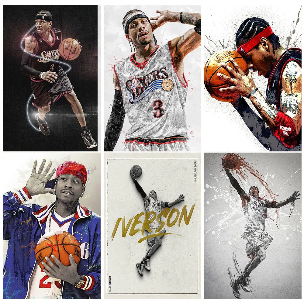 NBA Wallpapers That Transform Spaces: Why Allen Iverson’s Poster Is My ...