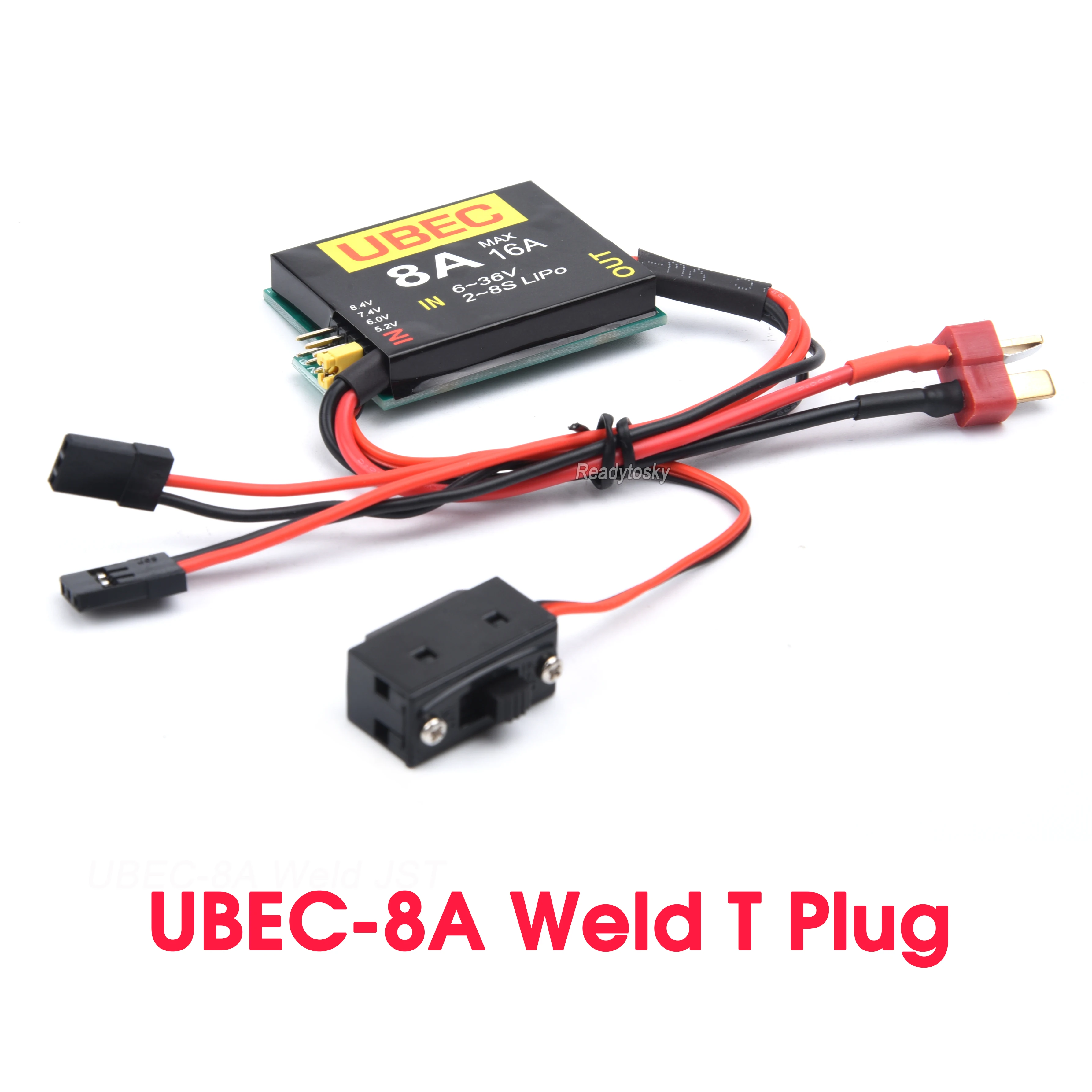 Новый 2S-6S 6-36V UBEC-8A BEC & DUAL UBEC 8A /16A 5,2/6,0/7,4 V/8,4 V ...