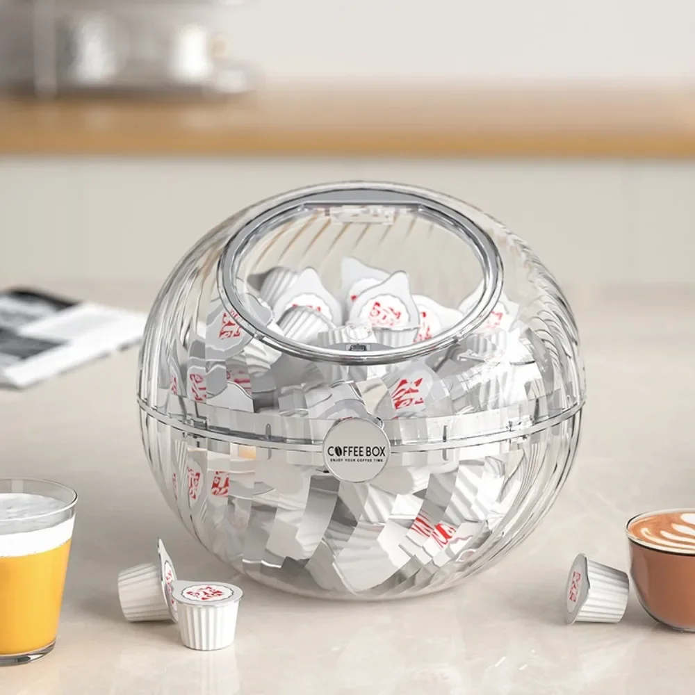 Large-Capacity-Coffee-Capsule-Storage-Box-Pantry-Bar-Transparent ...