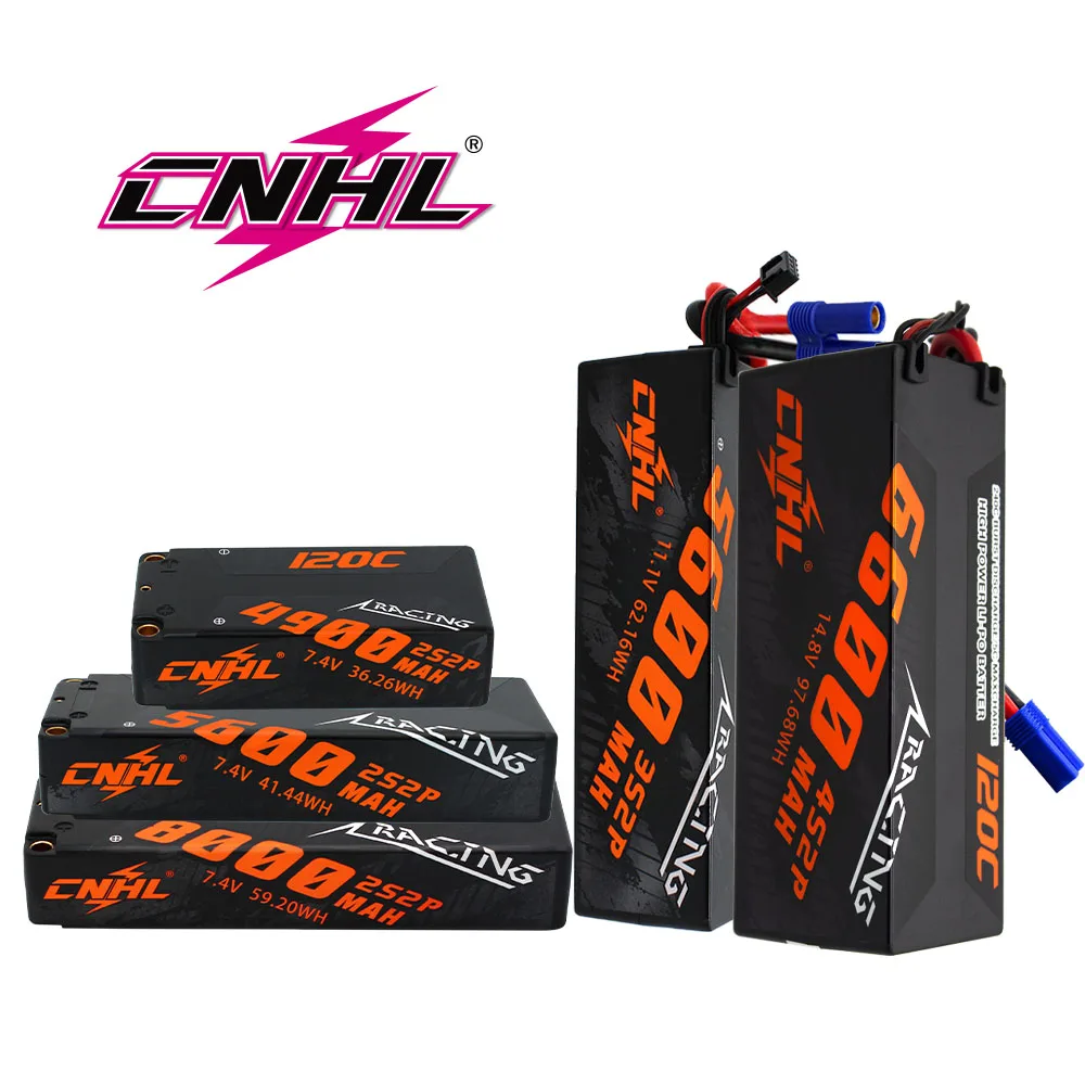 2pcs-CNHL-2S-7-4V-5600mAh-6600mAh-8000mAh-Lipo-Battery-120C-Hard-Case ...