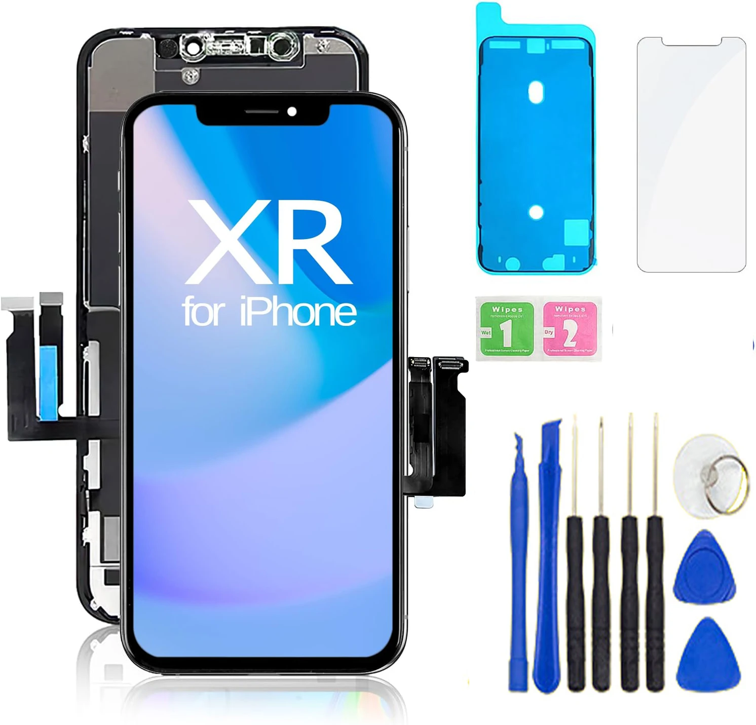 100-Original-OLED-Pantalla-for-iphone-XR-LCD-Display-Touch-Screen ...