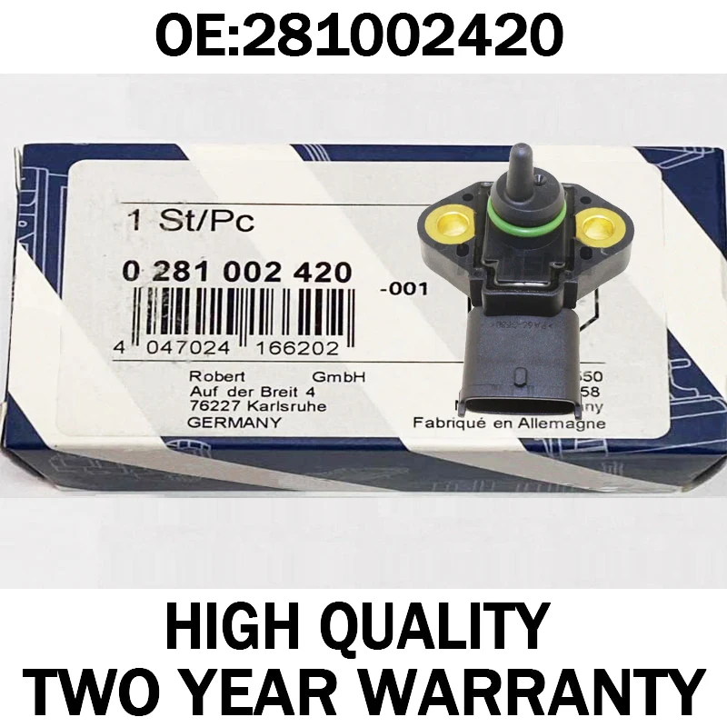 OEM 0281002420 For B-osch Original MAP Intake Manifold Pressure Sensor ...