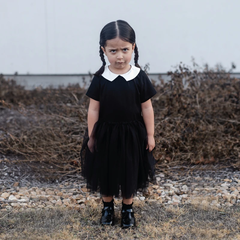 Wednesday Addams Costume Diy Kids