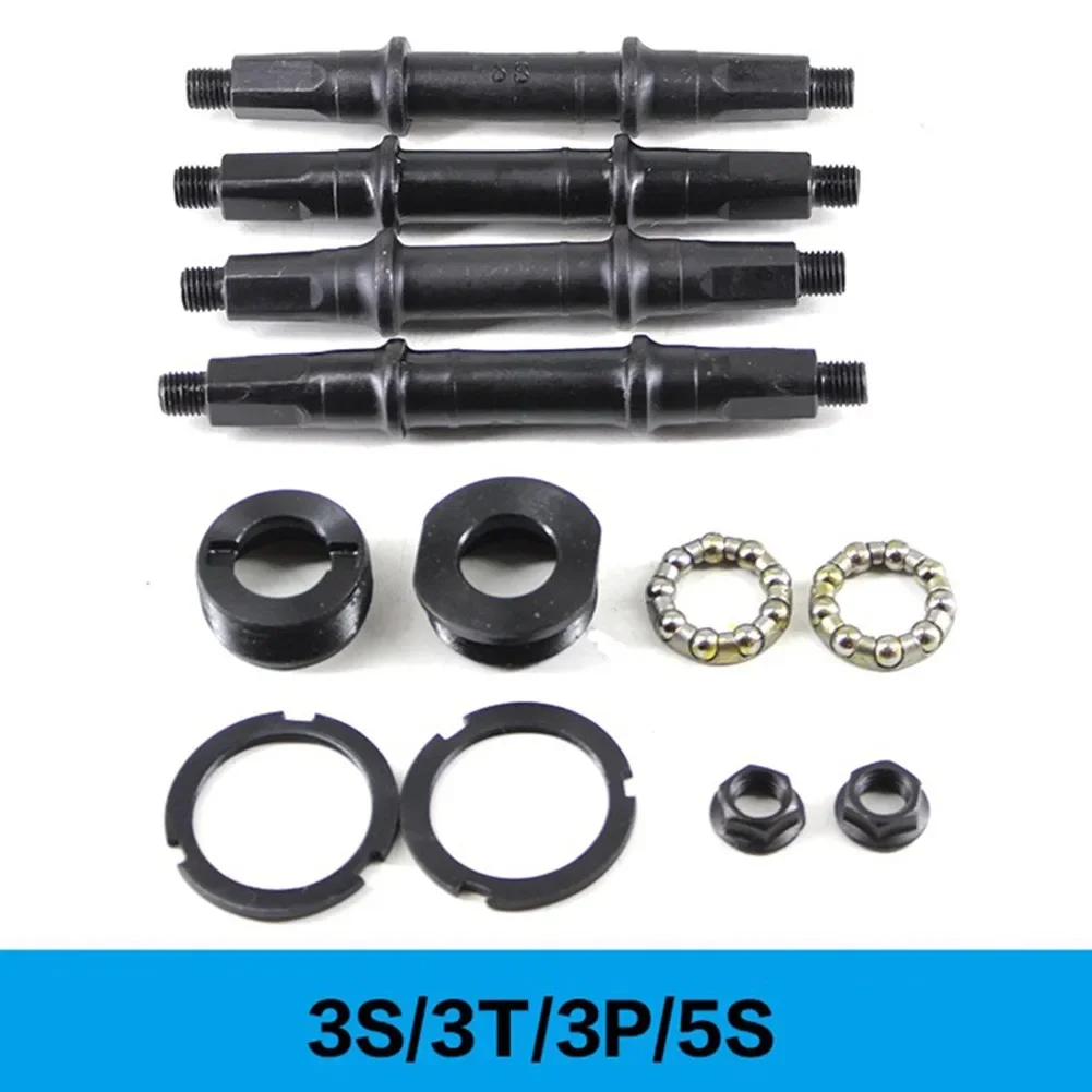 Bike-Bottom-Bracket-Axle-Set-For-68mm-BB-Shell-Multi-Size-Steel-Square ...