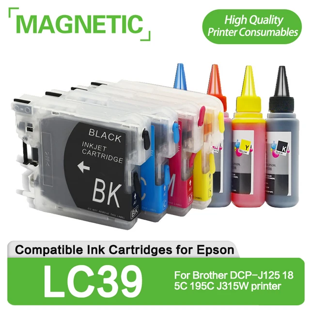 Refilling Brother Ink Cartridge