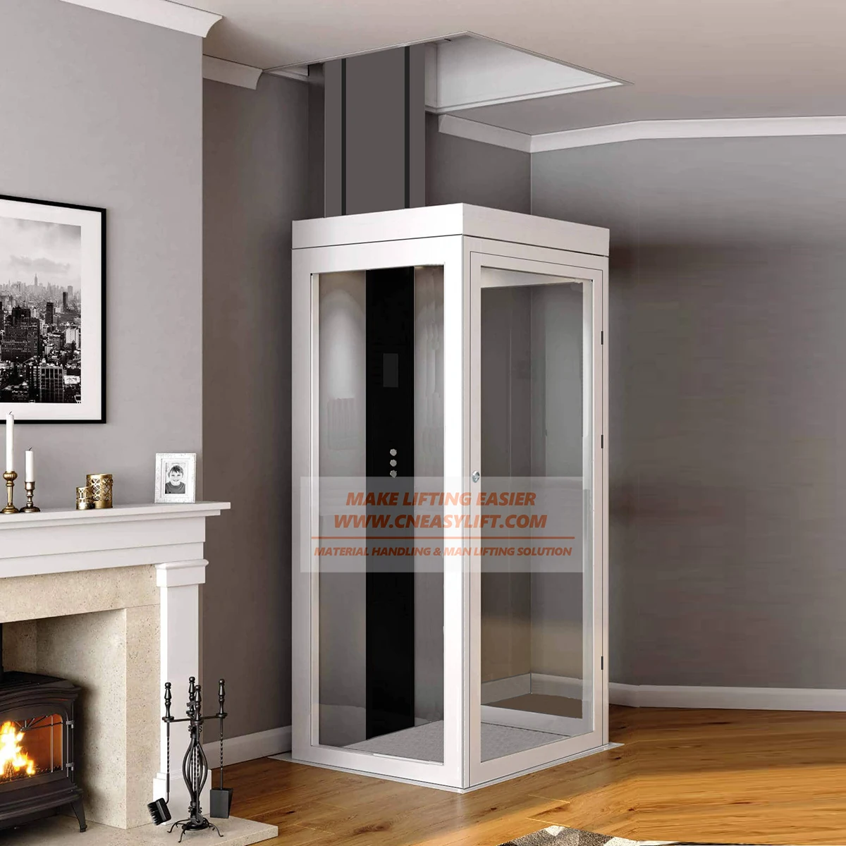 Mini-home-lift-elevator-residential-lift-elevator-passenger-elevator ...