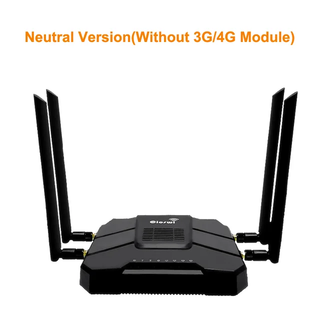 ZBT 3G 4G LTE Router with SIM Card Slot Gigabit 1200Mbps MT7621 Chipset ...