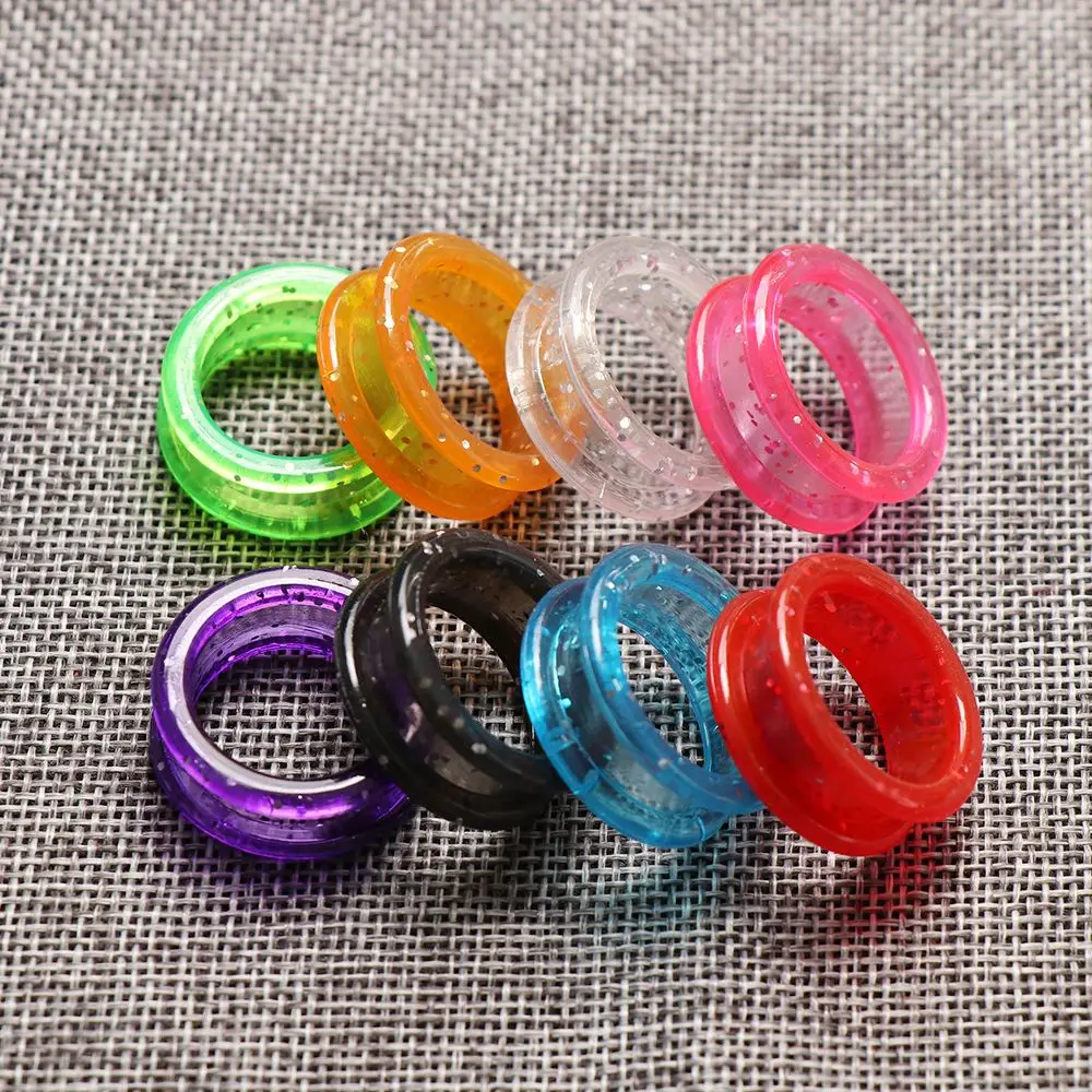 2PCS Silicone Finger Rings for Cat Dog Hair Scissors Professional Pet ...