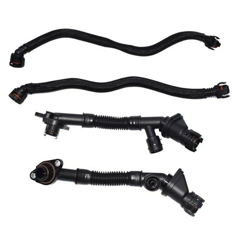For-BMW-X5-X6-550I-650I-750I-N63-Crankcase-Breather-Valves-Hoses ...