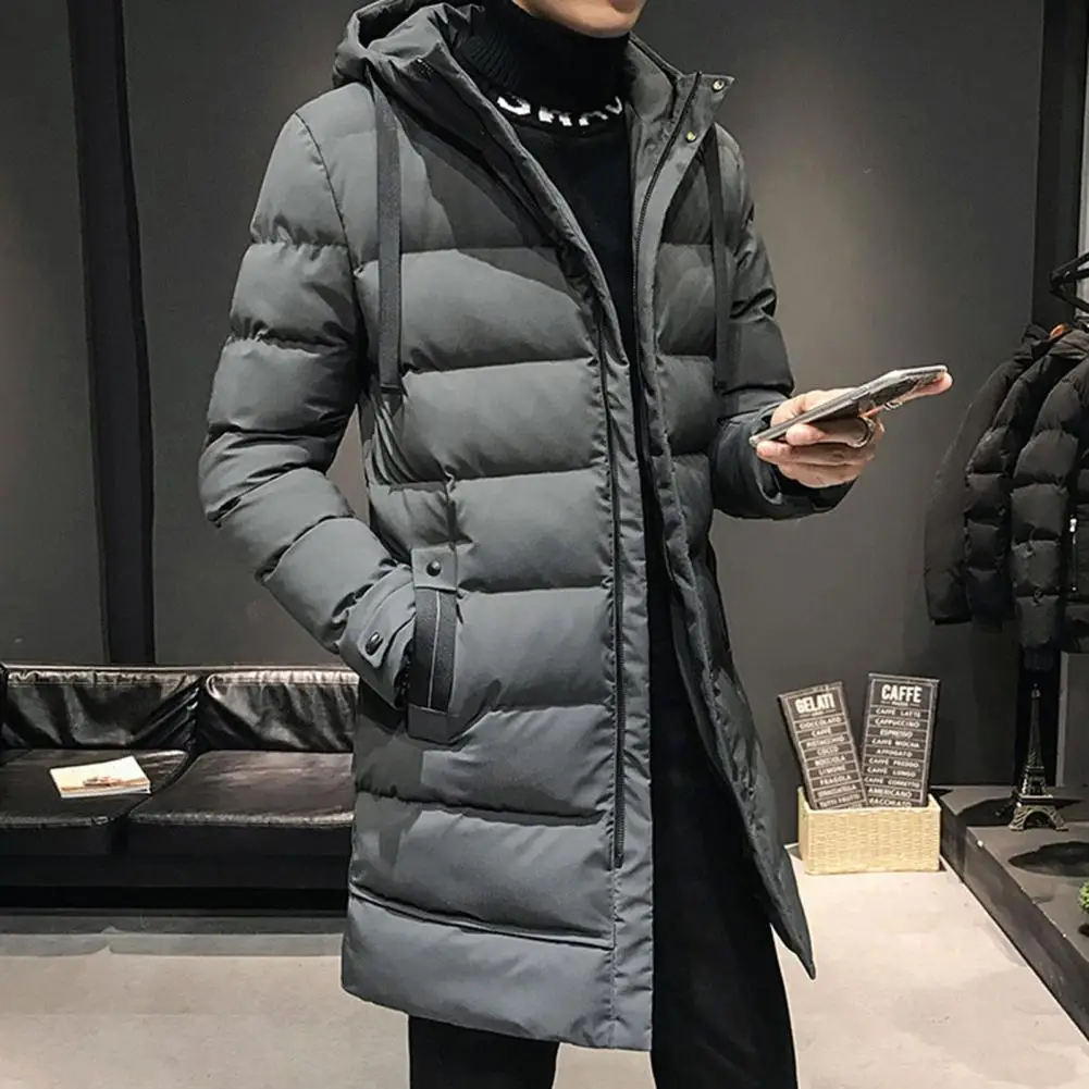 Cotton-Coat-with-High-Collar-Men-s-Winter-Parka-Down-Coat-with-Hood-for ...