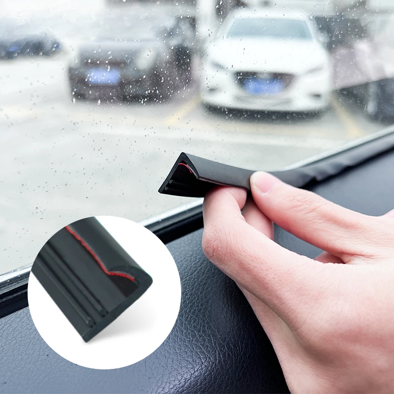 New-Car-Window-Seal-Strip-7-Shape-Auto-Rubber-Side-Window-Gap-Filler ...