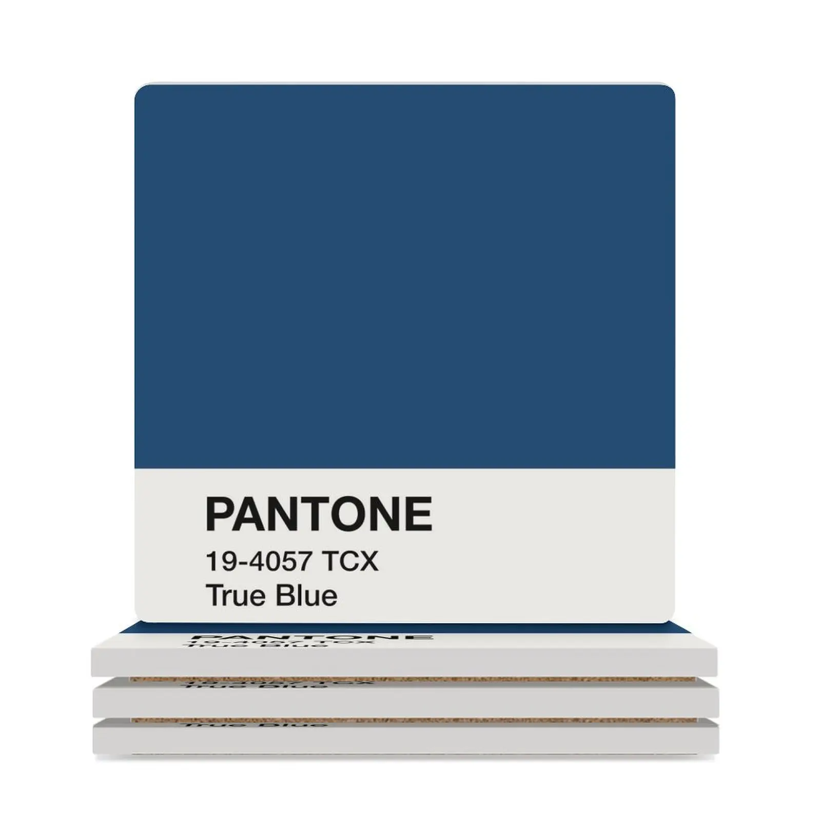 Pantone-True-Blue-Ceramic-Coasters-Square-personalize-set-for-drinks ...