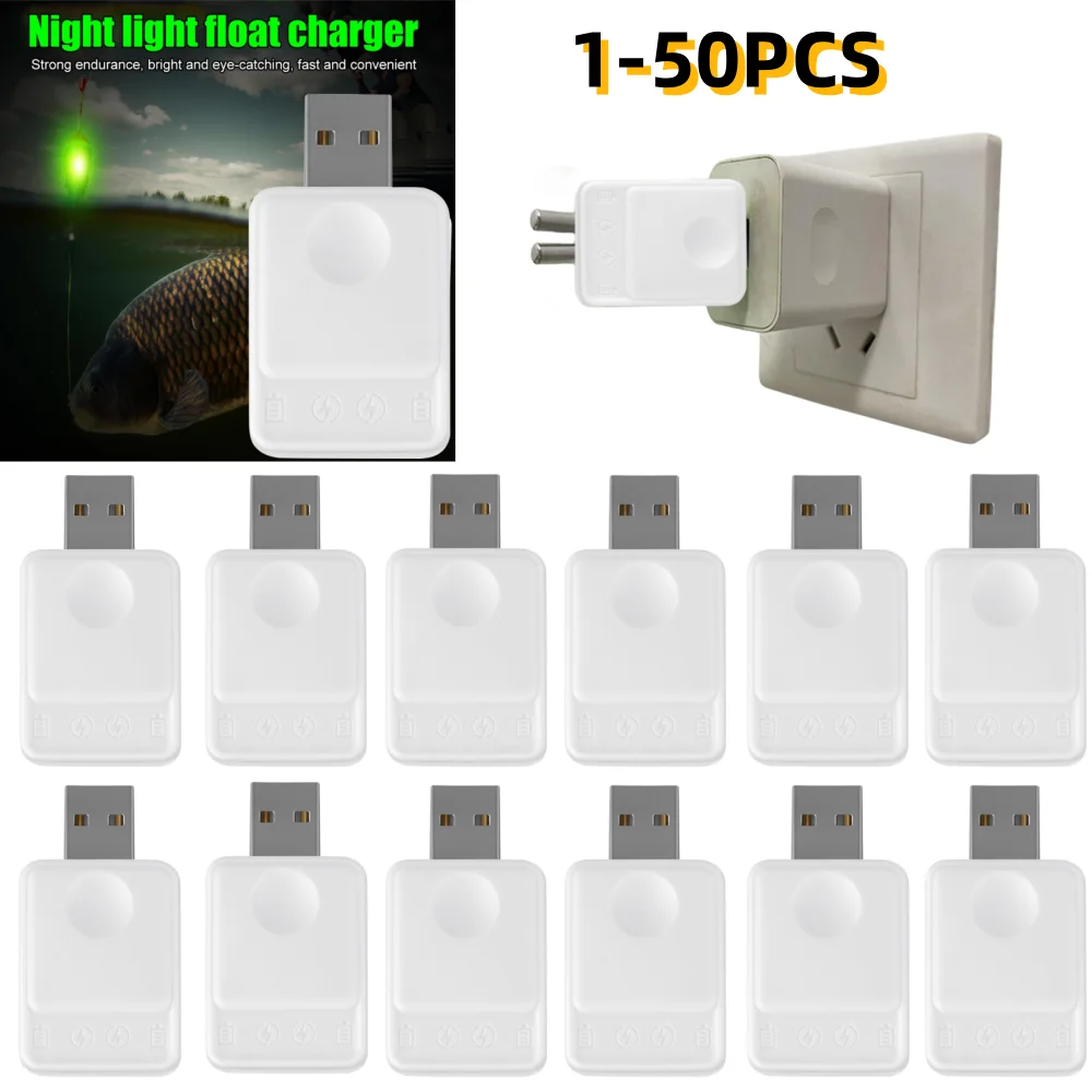 1-50Pcs-Electronic-Fishing-Floats-Portable-Luminous-Floats-Rechargeable ...