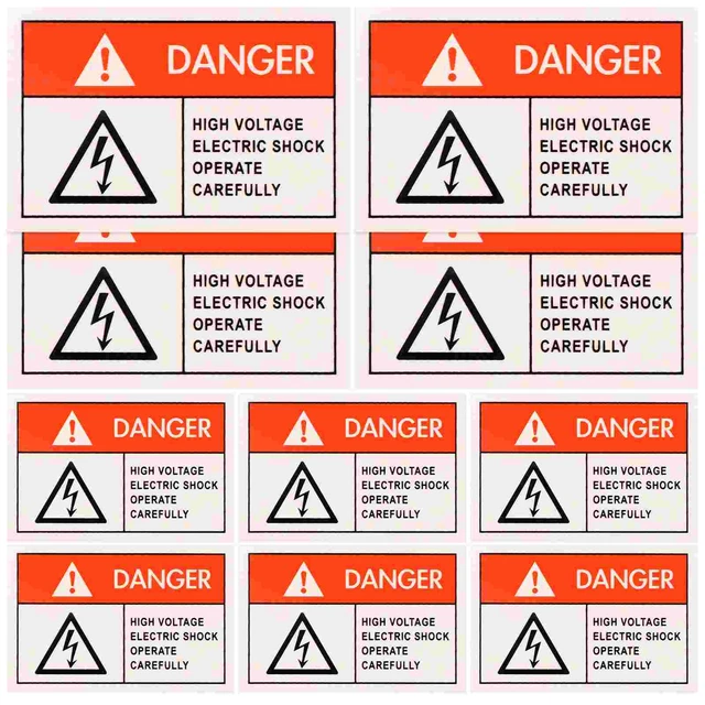 Safety Signs In A Workshop