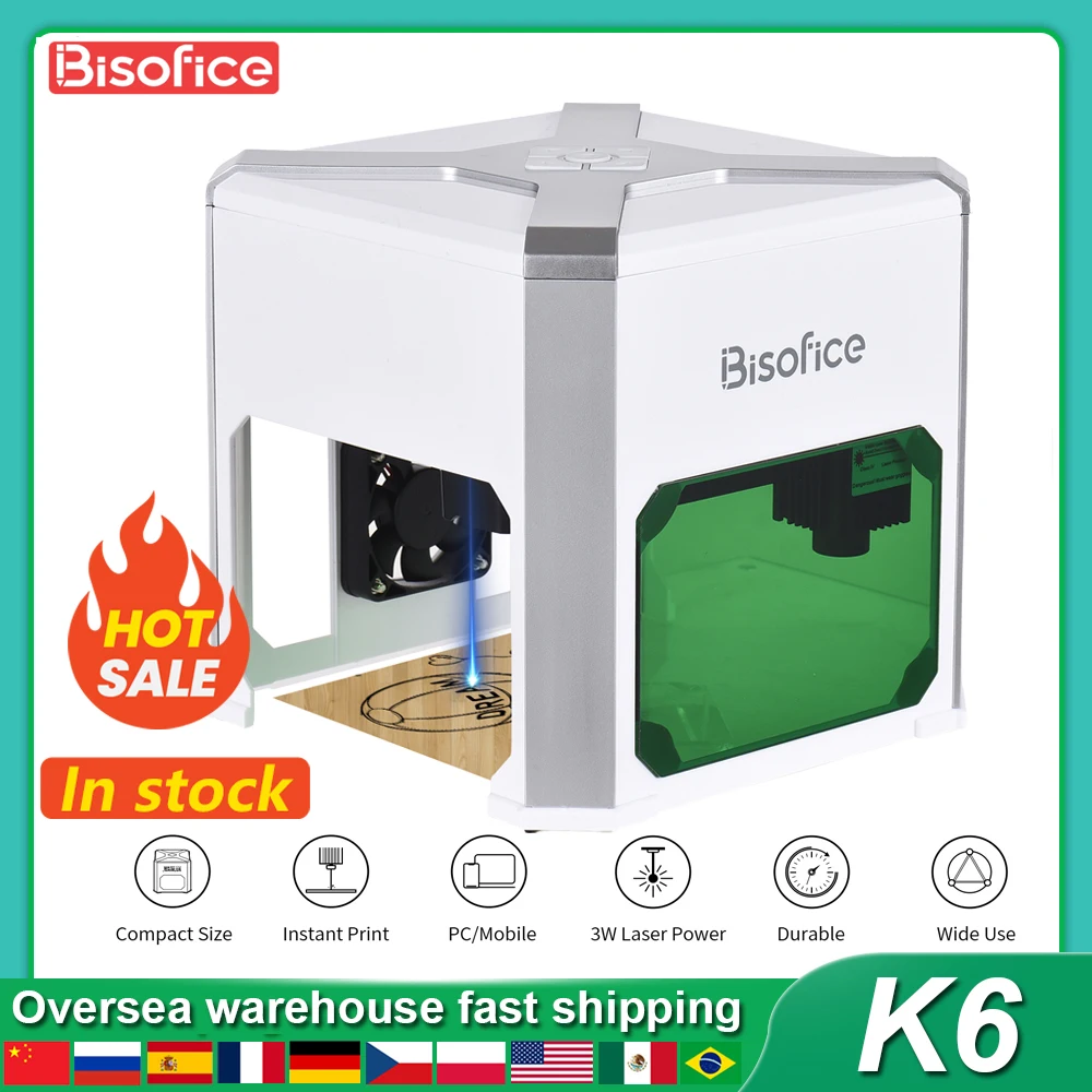 Bisofice-K6-Laser-Engraver-Logo-Marker-Machine-Support-Wireless-BT ...