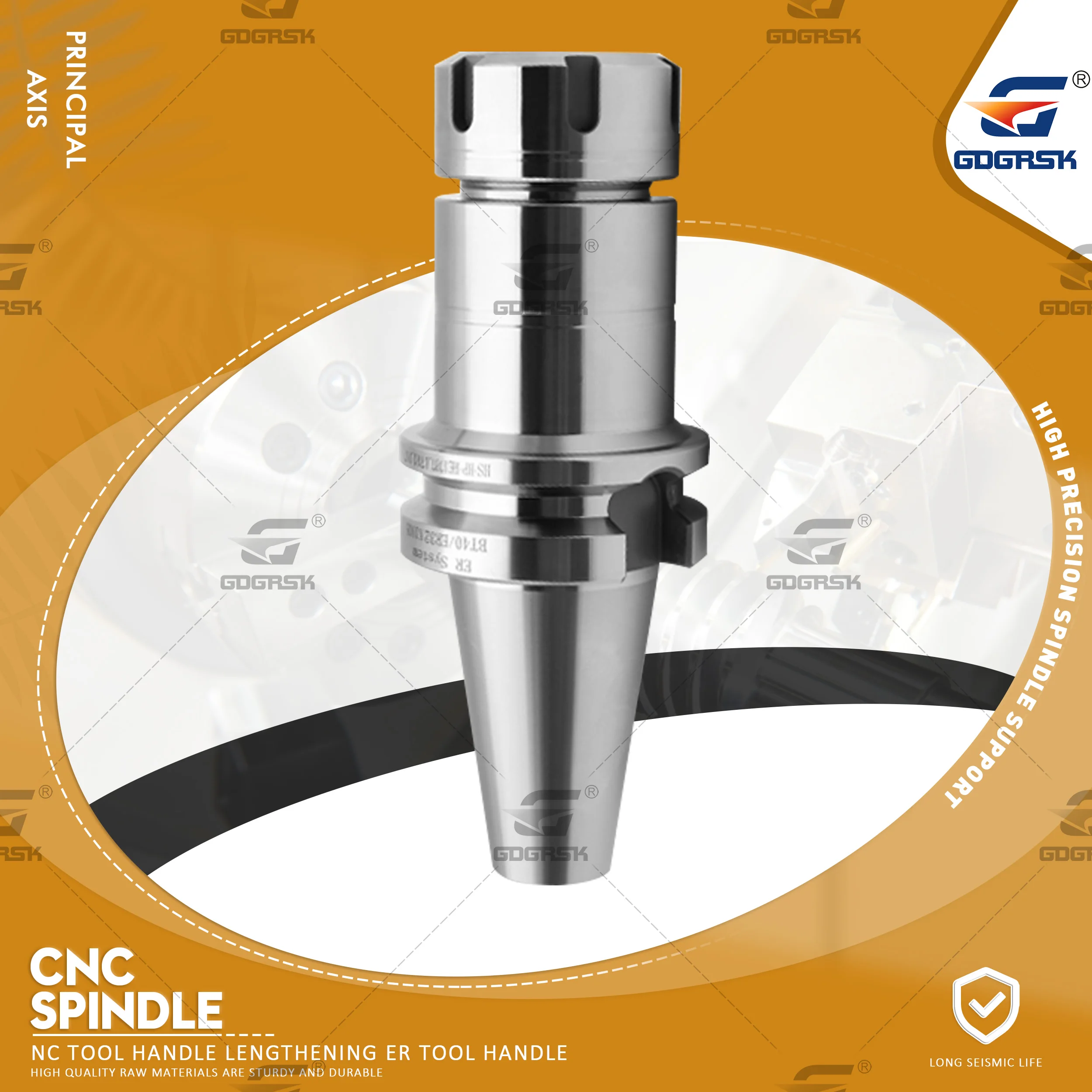 New-Spindle-BT40-ER32-100L-High-Precision-Full-Grinding-White-ISO ...